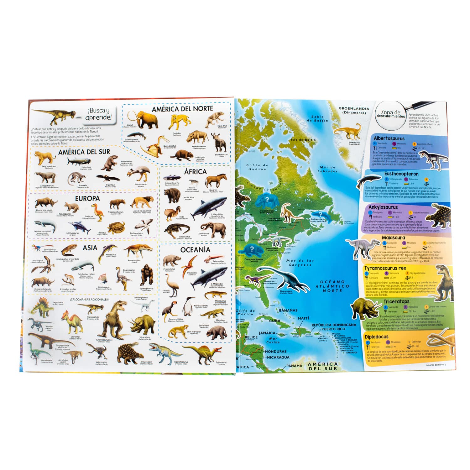 Atlas Mundial de los Dinosaurios | Lexus Editores Bolivia