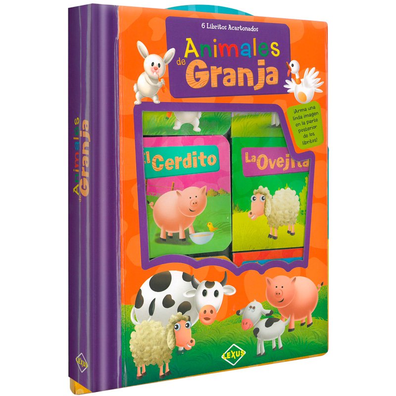 Animales de la Granja - 6 Libritos | Lexus Editores Bolivia
