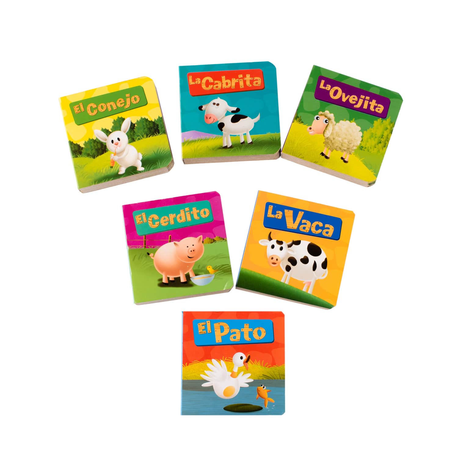 Animales de la Granja - 6 Libritos | Lexus Editores Bolivia