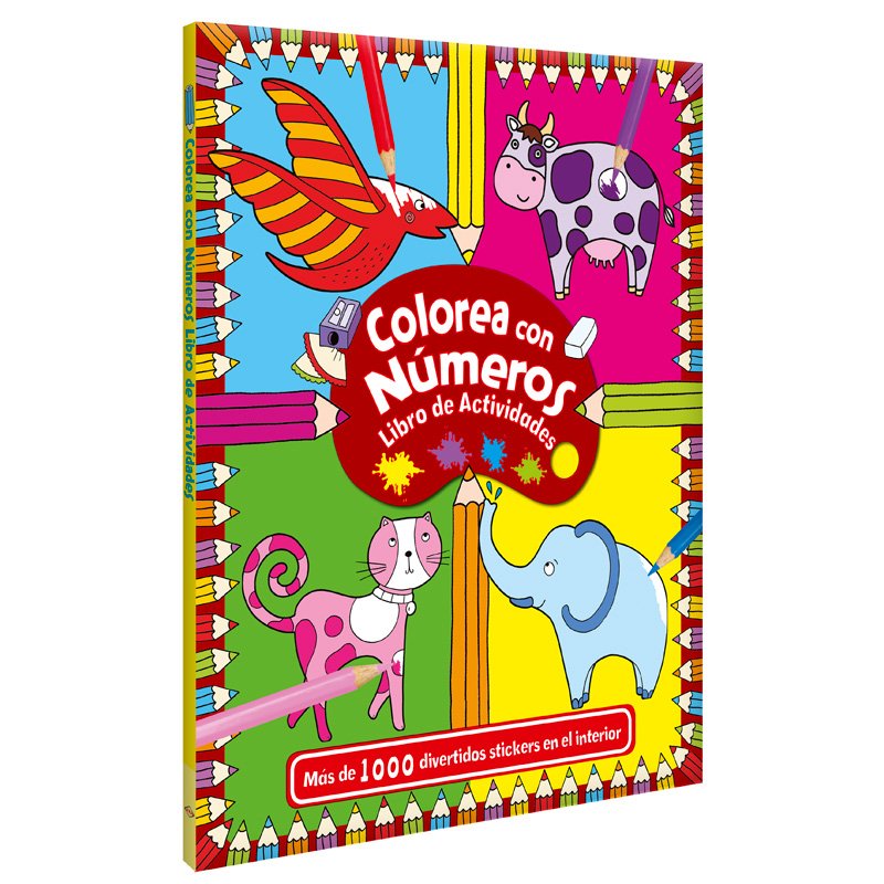 Colorea con Números | Lexus Editores Bolivia