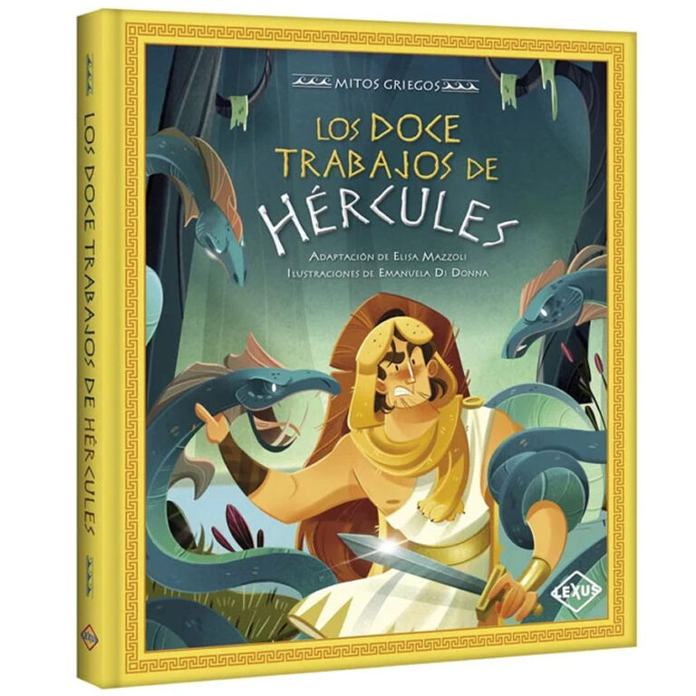 Los 12 trabajos de Hércules - Mitos Griegos - Lexus Editores Bolivia